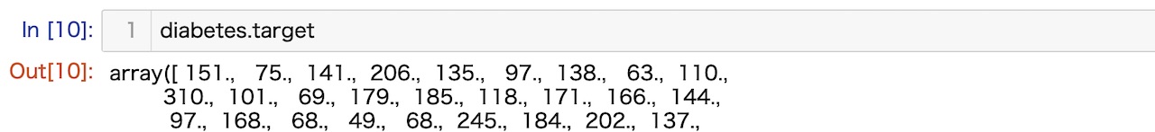 Python sklearnのデータセット【datasets】について（その1：トイデータセット）